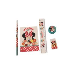 Disney Minnie Mouse Schreibset 5-teilig Floral Schule Disney M&auml;dchen | Gr.: onesize