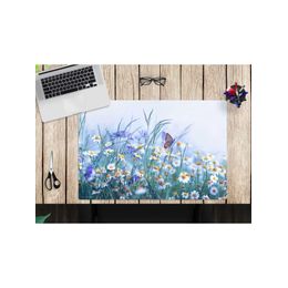 cover-your-desk.de Schreibtischunterlage &ndash; &ldquo;Wiesenblumen&ldquo; (L)60 x (B)40 | Gr.: onesize