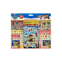 PAW PATROL Sticker-Set 500 Aufkleber f&uuml;r Bastelprojekte | Gr.: onesize