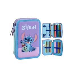 Lilo and Stitch Lilo & Stitch Federmappe gef&uuml;llt Schuletui & Stiftebox mit Zubeh&ouml;r | Gr.: onesize