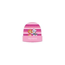 PAW PATROL Cute Besties Kinder M&uuml;tze Winter rosa | Gr.: onesize