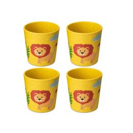 Koziol CONNECT CUP S AFRICA - Becher 190ml Set in organic yellow | Gr.: onesize