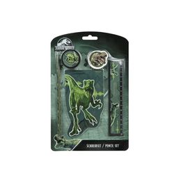 Jurassic World Schreibset 5-teiliges Set f&uuml;r kreative Kinder | Gr.: onesize