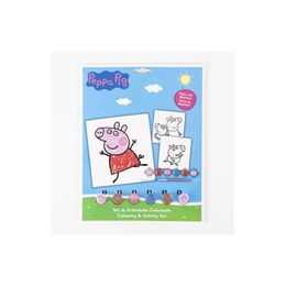 Peppa Pig Zahlenmalset Kinder Lernspaß Malen & Zählen | Gr.: onesize