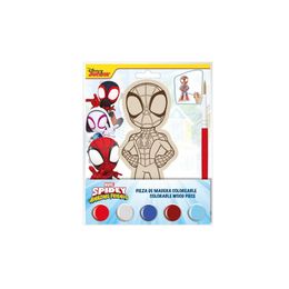 MARVEL Spider-Man Holzfigur zum Bemalen DIY Bastelset Marvel | Gr.: onesize