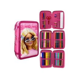 Barbie Federm&auml;ppchen 3 Etagen gef&uuml;llt Glam Style | Gr.: onesize
