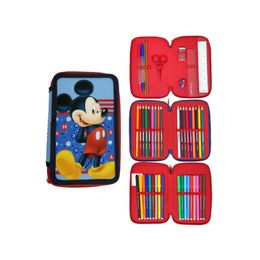 Disney Mickey Mouse Dots 3-fach Federm&auml;ppchen gef&uuml;llt | Gr.: onesize