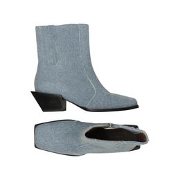 Fabienne Chapot Stiefelette Damen Größe 38 Second Hand hellblau