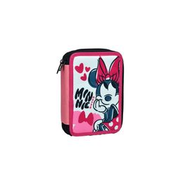Disney Minnie Mouse Federm&auml;ppchen 2 Etagen gef&uuml;llt Rosa | Gr.: onesize