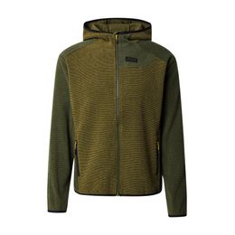 Icepeak Funktionsfleecejacke 'BOLIVAR' Herren Gr&ouml;&szlig;e M oliv / gr&uuml;nmeliert
