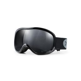 YEAZ STEEZE Ski- und Snowboard-Brille schwarz/schwarz in schwarz | Gr.: onesize