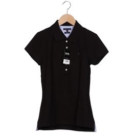 Tommy Hilfiger Poloshirt Damen Gr&ouml;&szlig;e M Second Hand schwarz