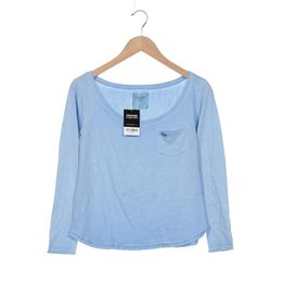 Abercrombie & Fitch Abercrombie & Fitch Langarmshirt Damen Gr&ouml;&szlig;e S Second Hand blau