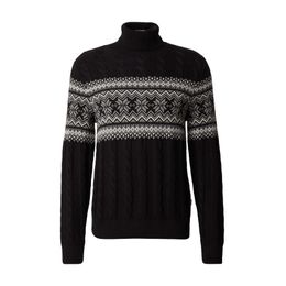 LINDBERGH Pullover Herren Gr&ouml;&szlig;e S grau / greige / schwarz