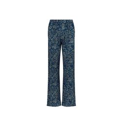 PIP Studio Blake Long Trousers Daisy Dreams in Dunkelblau | Gr.: M