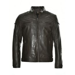 JCC Lederjacke 31020350 in dunkelbraun | Gr.: 48