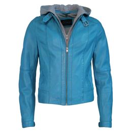 JCC Lederjacke 31024030 in blau | Gr.: 46