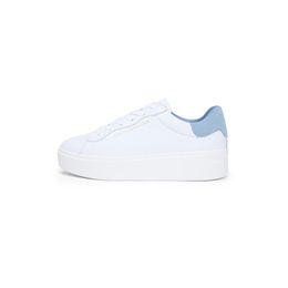 Tommy Hilfiger Sneaker 'CHIC' Damen Gr&ouml;&szlig;e 36 hellblau / gold / wei&szlig;