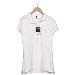 Tommy Hilfiger Poloshirt Damen Gr&ouml;&szlig;e XL Second Hand wei&szlig;