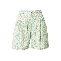 People Tree Shorts Damen Gr&ouml;&szlig;e 44 creme / kiwi / koralle