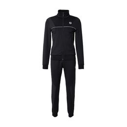 Sergio Tacchini Jogginganzug 'Vega ' Herren Größe L schwarz / weiß