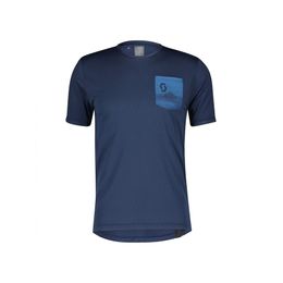 Scott M GRAVEL 20 S/SL SHIRT in Blau | Gr.: XXL