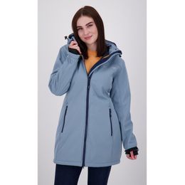 DEPROC Active Softshellmantel KEELE PEAK II in Blau | Gr.: 38