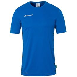 Uhlsport Sportshirt "Progressive 28 Poly Shirt Kurzarm" in Blau | Gr.: 128
