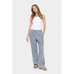 Saint Tropez Hose "Filia" in Hellblau/ Grau | Gr.: M