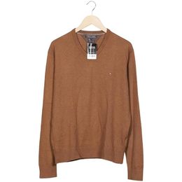 Tommy Hilfiger Pullover Herren Gr&ouml;&szlig;e XL Second Hand braun