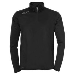 Uhlsport Trainingsjacke "Essential 1/4 Zip Top" in Schwarz | Gr.: 164