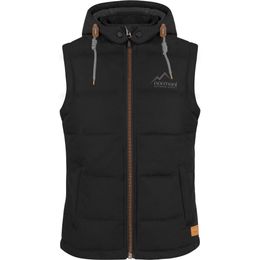 Normani Outdoor Sports Damen Winter-Steppweste Paihia in Schwarz | Gr.: XXL