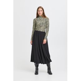 Ichi Langarm IHLAVA Slim fit in GRAPHIC ANIMAL | Gr.: L