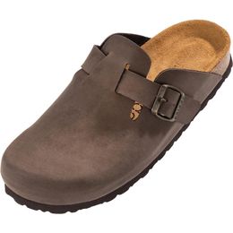 Palado Clogs 'Kiel' Herren Gr&ouml;&szlig;e 46 braun