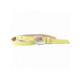 Fronhofer Lederg&uuml;rtel in Lemon | Gr.: 65 cm