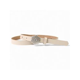 Fronhofer Lederg&uuml;rtel in Creme | Gr.: 75 cm