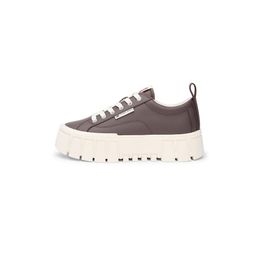 Tommy Jeans Sneaker 'VULC' Damen Gr&ouml;&szlig;e 41 sepia / rot / naturwei&szlig;
