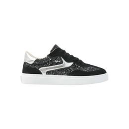 British Knights Sneaker Flare in schwarz/silberfarben | Gr.: 36