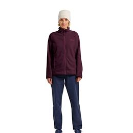 Jack Wolfskin Fleecejacke 'Moonrise' in dunkelrot | Gr.: XL