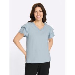 Sieh an! Kurzarm-Shirt in hellblau | Gr.: 50