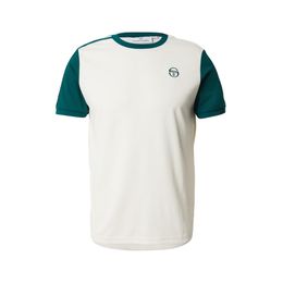 Sergio Tacchini T-Shirt 'Cesena' Herren Gr&ouml;&szlig;e L smaragd / wei&szlig;