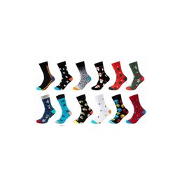 Fun Socks Socks male Mixed colors size 41-46