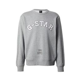 G-Star Raw G-STAR Sweatshirt Herren Gr&ouml;&szlig;e L grau / dunkelgrau / wei&szlig;