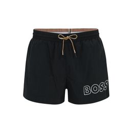 BOSS - Badeshorts 'Mooneye' Herren Gr&ouml;&szlig;e S schwarz / wei&szlig;