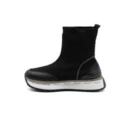 Alviero Martini Stiefelette Damen Größe 41 schwarz Winterschuhe