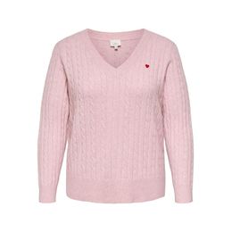 Only Carmakoma Sweater 'CARKATIA' female Pink size 52