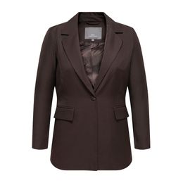 Only Carmakoma Blazer 'CARTHEA' female Brown size 44