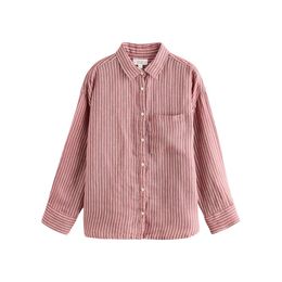 next Bluse Damen Größe S oliv / rosa / weiß