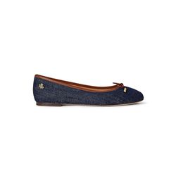 Lauren by Ralph Lauren Lauren Ralph Lauren Ballerina 'JAYNA' Damen Größe 39 blue denim
