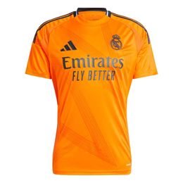 adidas Performance Trikot 'Real Madrid 24/25 Away' Herren Größe S hummer / dunkelorange / schwarz